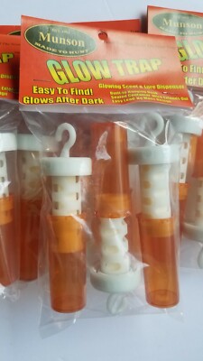 Lot of 5-3 packs a total of 15 glow and scent traps and lure dispensers ...
