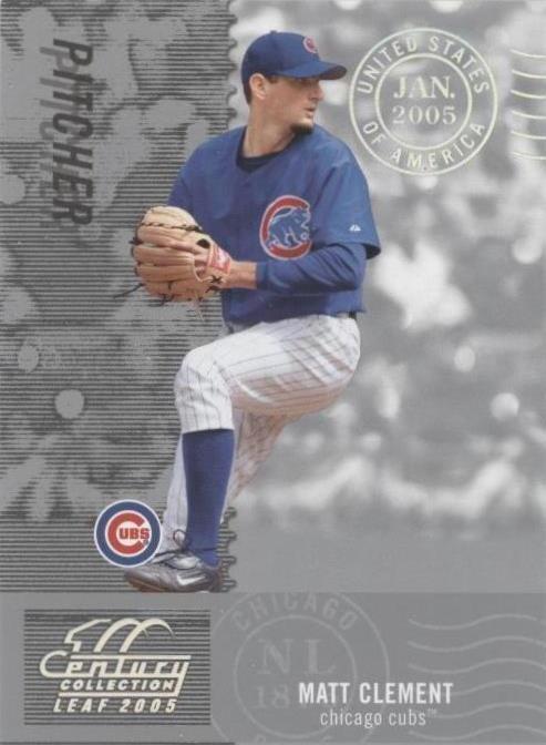2005 Leaf Century Collection - Matt Clement #146 Post Marks Silver /100 ...
