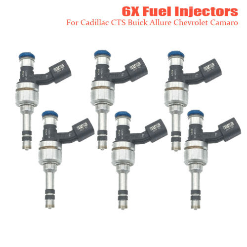 6X Fuel Injectors 12634126 For Cadillac CTS Buick Chevrolet 3.6L 2012 ...