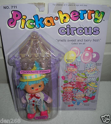 #5485 RARE NRFC Vintage Picka-Berry Circus Huckleberry Finney Clown ...
