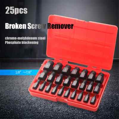 Multi-Spline Screw Extractor Set Hex Head Bit Socket Wrench Bolt ...