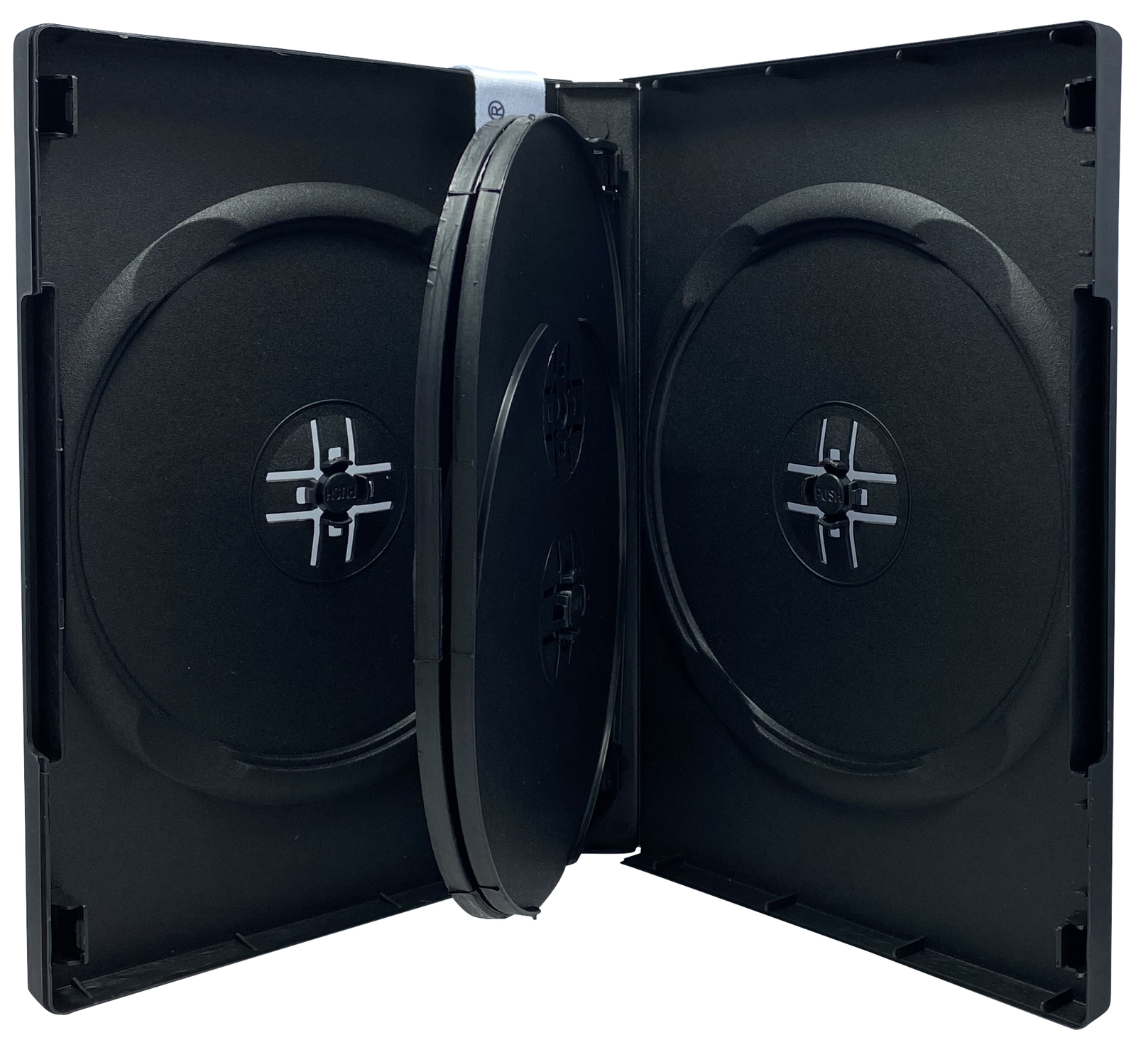 Black 6 Disc DVD Cases Lot | eBay