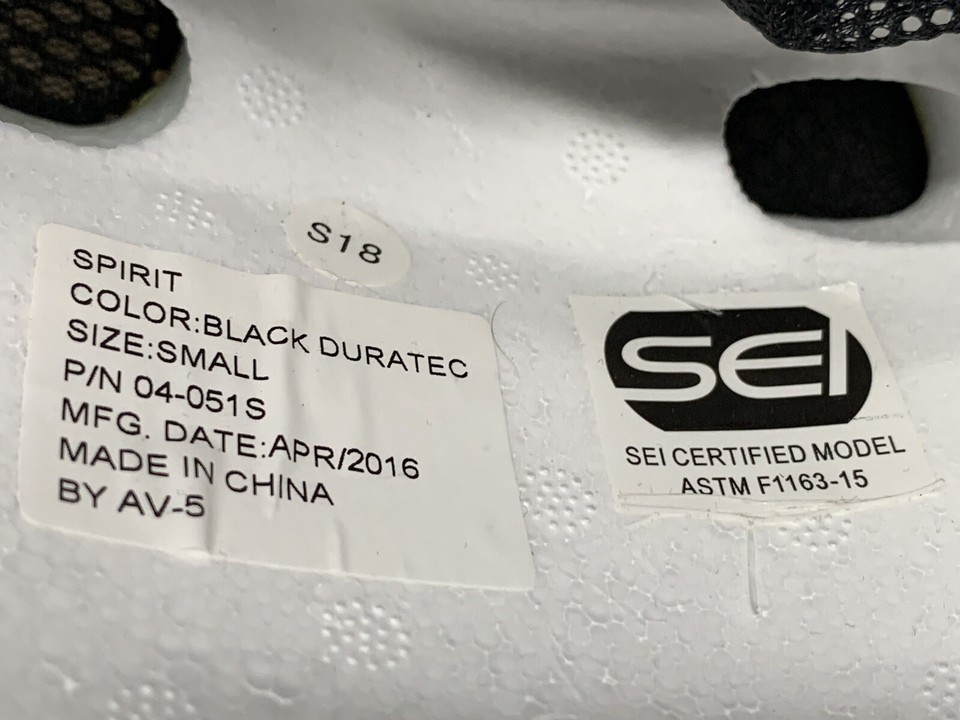 Troxel Spirit Dial Fit System Performance Helmet Small - 04-051S Black ...