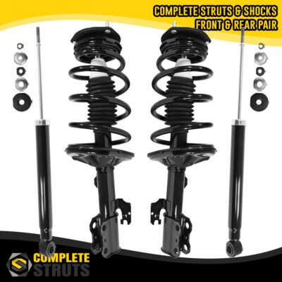 Front Rear Suspension Strut & Shock Assembly Kit for 2011-2020 Toyota ...