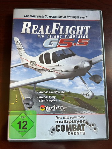 RealFlight G5.5 R/C Flight Simulator DVD in Case with Guide Book | eBay