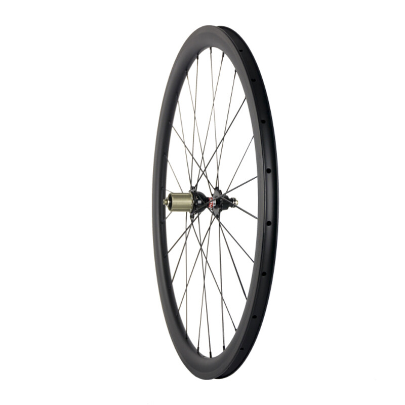700C 88mm Full Carbon Wheelset Road Bike Clincher Bicycle Wheels ...