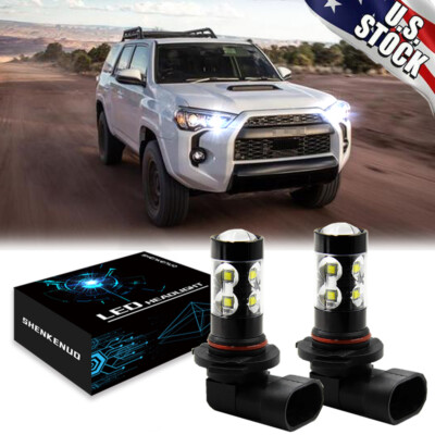 2x LED Daytime Running DRL Light Bulbs White 6000K For Toyota 4Runner ...