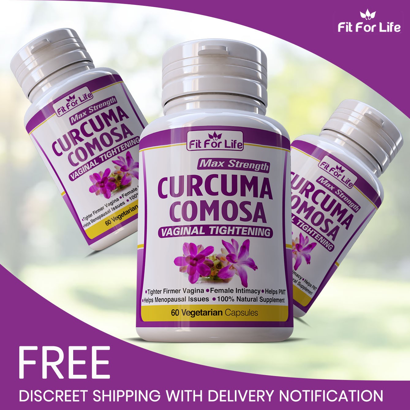 CURCUMA COMOSA VAGINAL TIGHTENING HERBAL PILLS TIGHTER STOP ODOR PMS ...