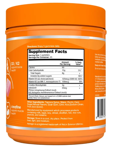 Zena D3/K2 + Creatine Gummies, 225-count, Watermelon flavor | eBay