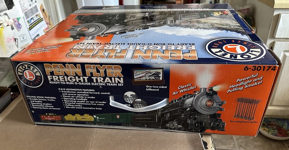 Lionel Penn Flyer Freight Train O Gauge Set 6-30174 Original Box Only ...