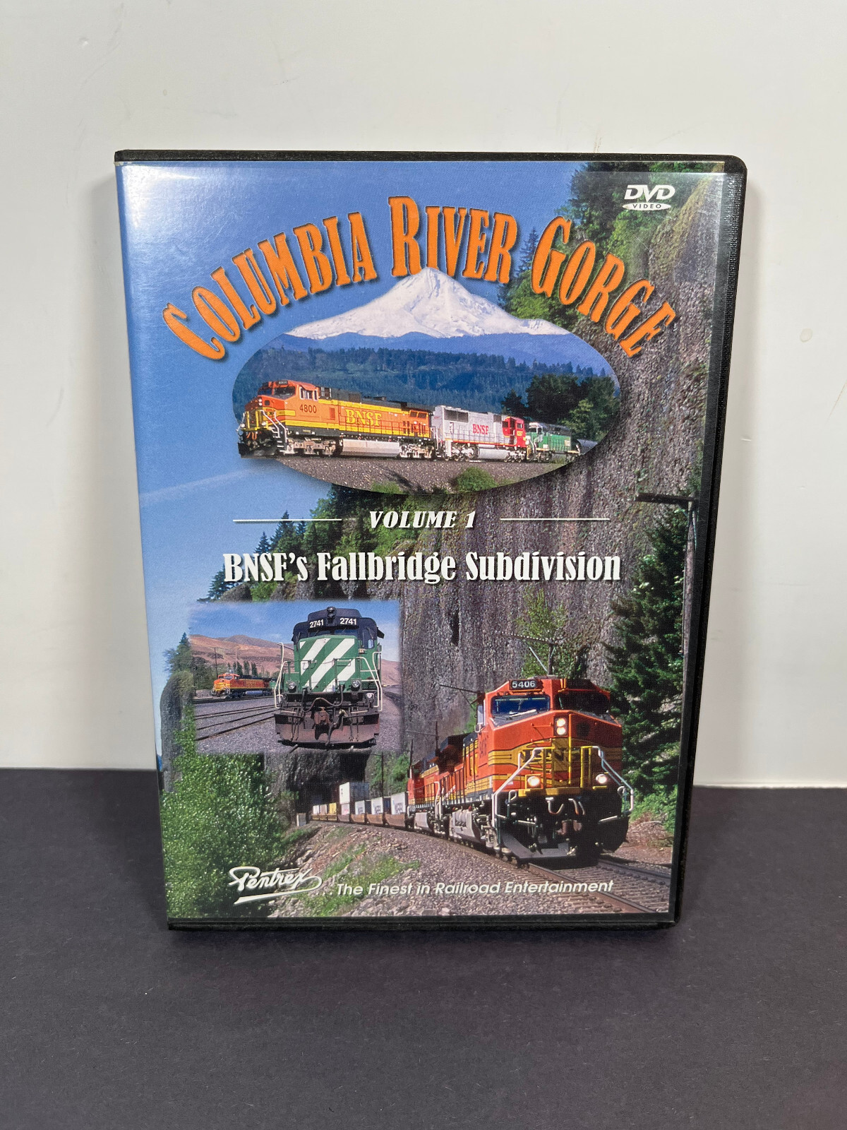 COLUMBIA RIVER GORGE BNSF'S FALLBRIDGE Train Railroad DVD Volume 1 ...