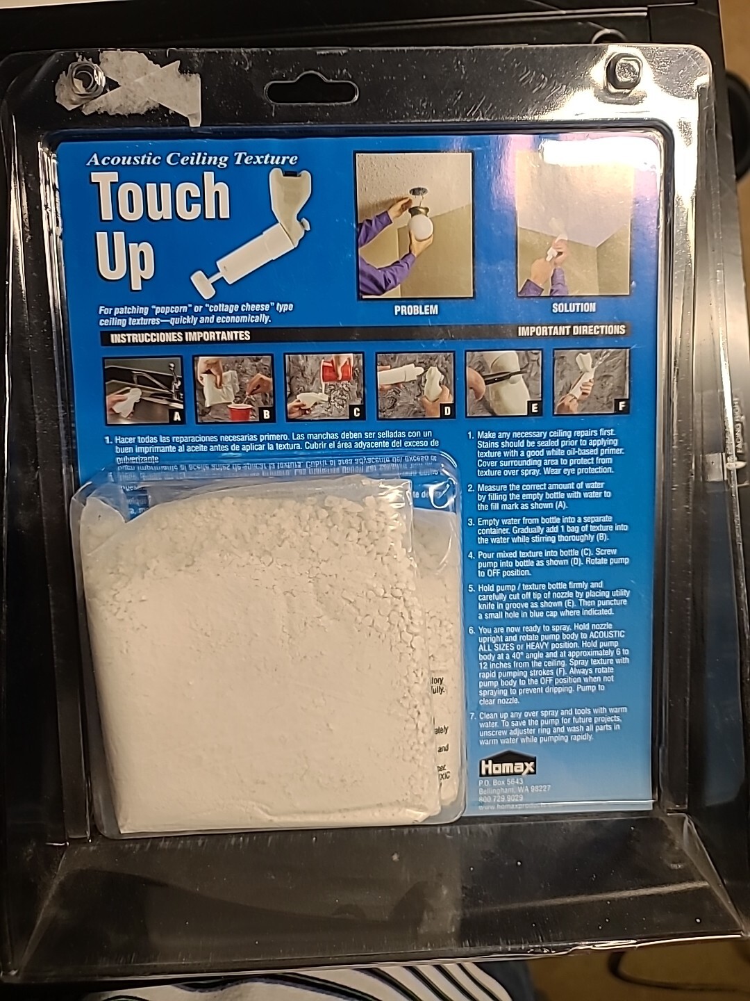 Homax 4121 Wall & Ceiling Texture Touch up Kit for sale online | eBay