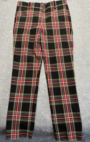 J Crew Womens Pant Factory Full-length Ruby Stewart Tartan Plaid Sz 8 ...