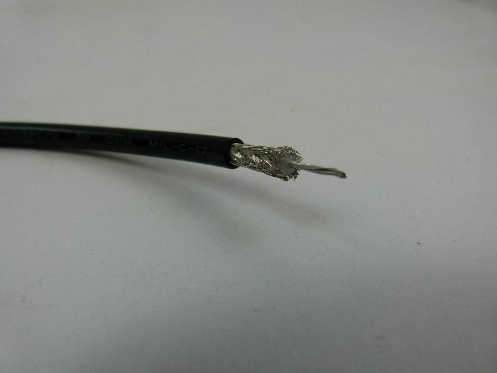 RG58 CU MIL SPEC 50 OHM COAX UHF CB AMATEUR COMMUNICATION SCANNER CABLE ...