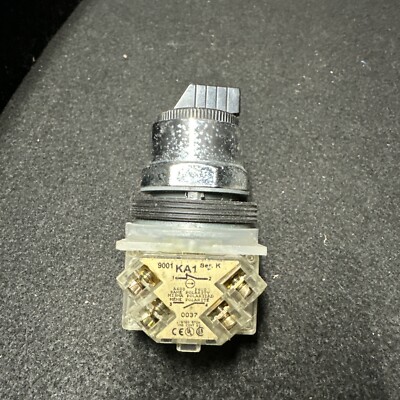 Square D Selector Switch Contact Block 9001 KA1 Ser K 3 Pos. (st012) | eBay