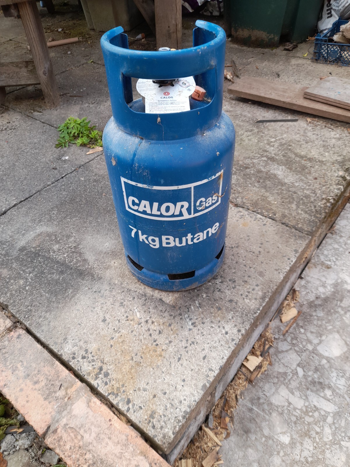 7KG Calor Gas Bottle Butane Blue | eBay UK