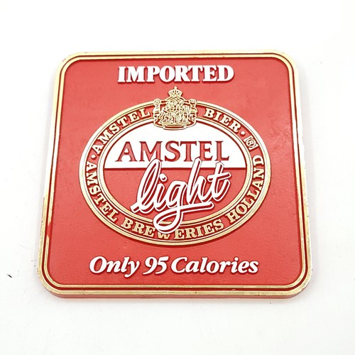Amstel Light Imported Breweries Holland Beer Bar Sign Advertising ...