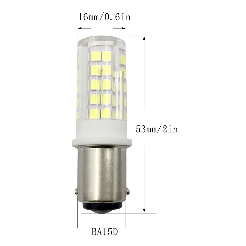 BAY15D/BA15D LED Marine lights Boat Bulb 64-2835 5W AC/DC 12V Ceramics ...