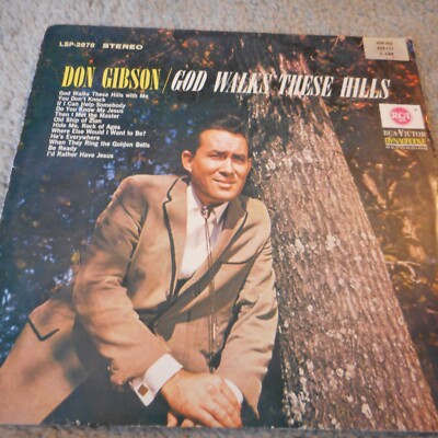 Don Gibson – God Walks These Hills - VINYL RECORD LP IMPORT | eBay