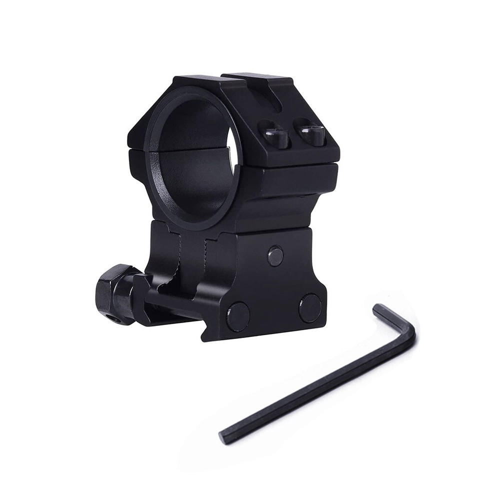 2 Pieces 1"/30mm Adjustable Height Scope Rings Mount f 11mm Dovetail ...