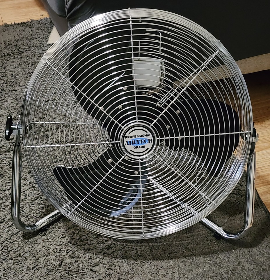 Powerful 20" Professional Airtech Indoor Industrial Grade Cooling Floor ...