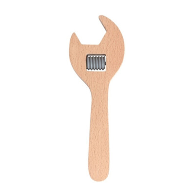 MamaMemo Workshop Tools Adjustable Spanner Fun Play Wooden 3+ Kids ...