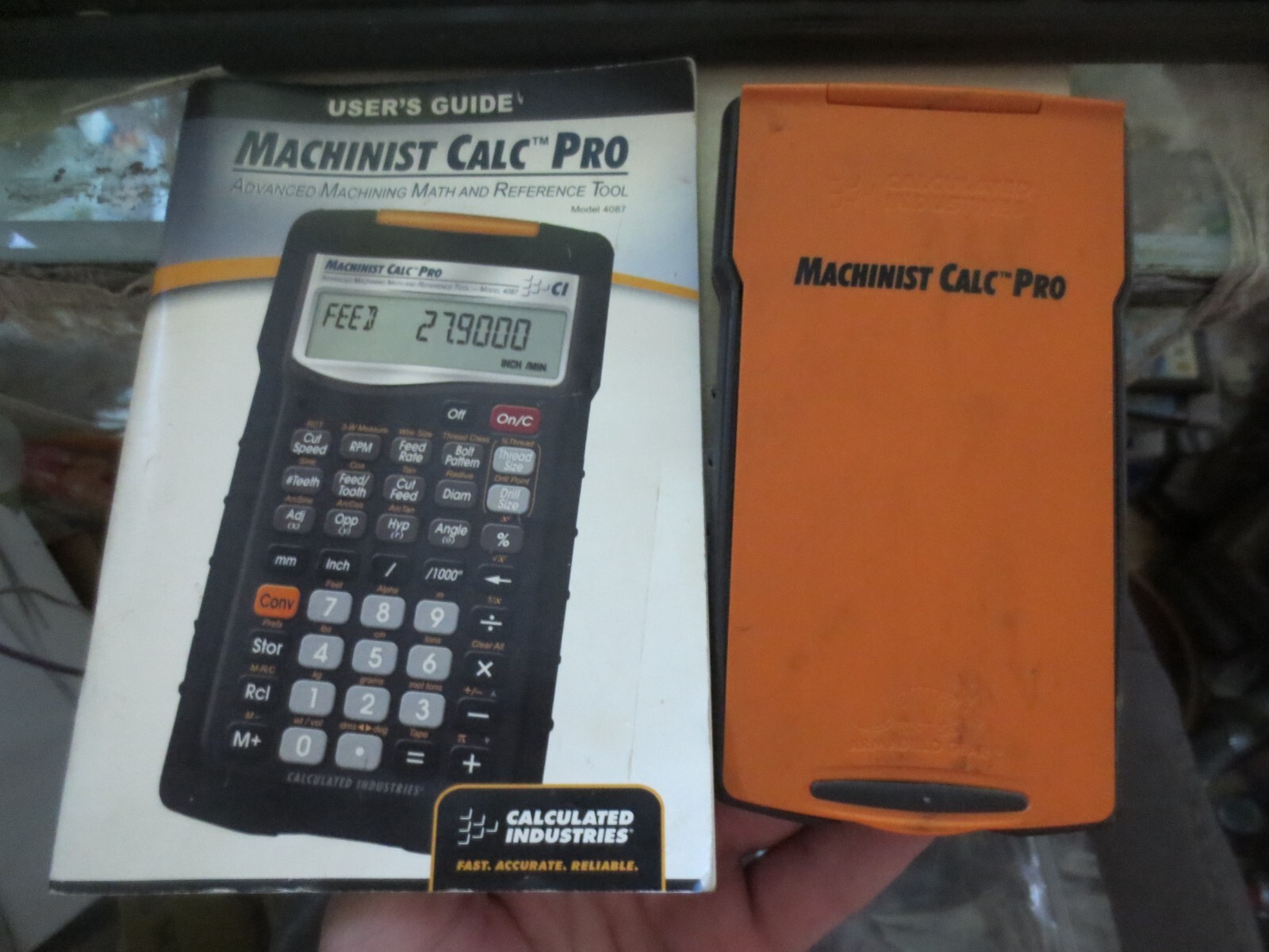 Calculated Industries Machinist Calc Pro Model 4087 with manual | eBay