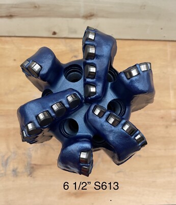 6 1/2” S613 PDC DRILL BIT HDD WATERWELL OILFIELD DIAMOND BIT 3 1/2” API ...