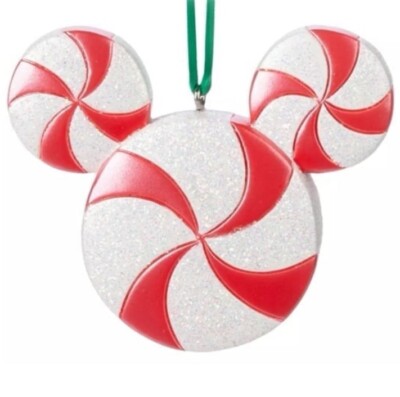 Peppermint Mickey Ornament - RARE | eBay