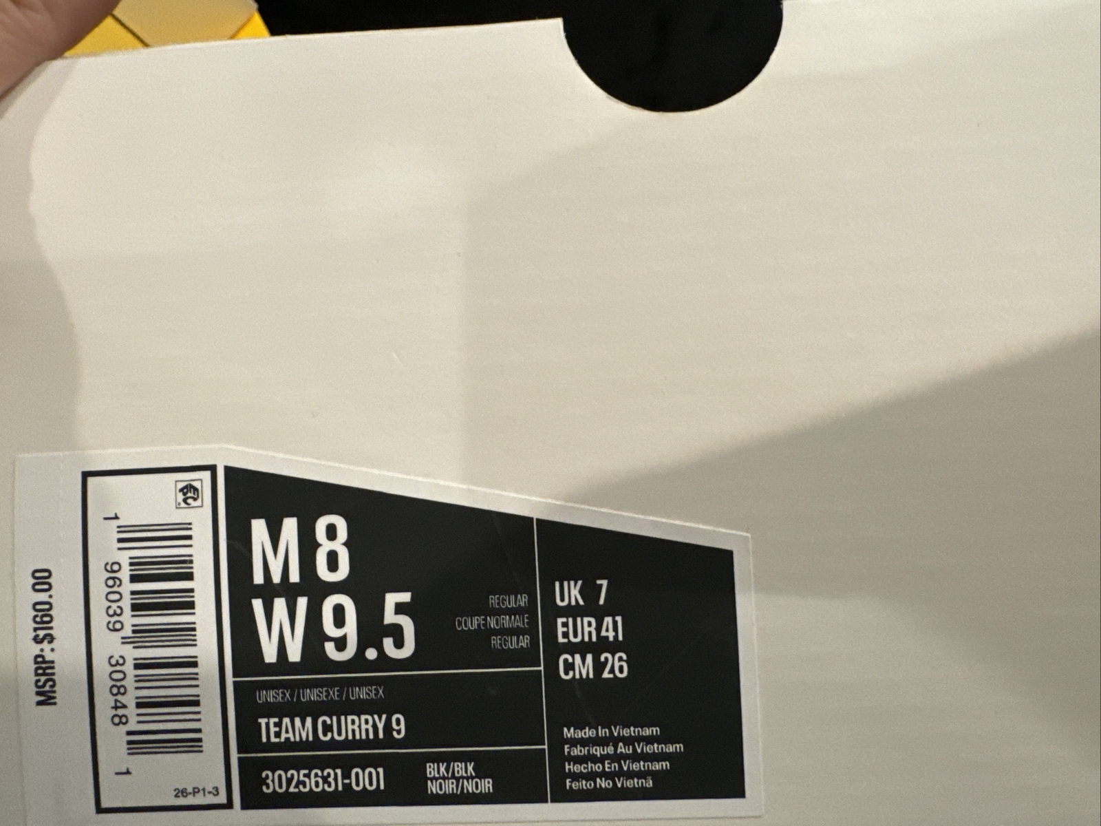 Size 8 - Under Armour Curry 8 NM Black White for sale online | eBay
