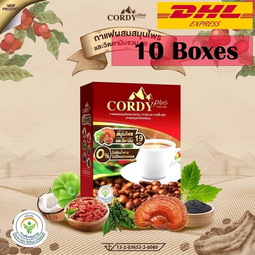 Coffee Cordy Plus Ginseng Cordyceps Ganoderma Herb No Sugar Health ...
