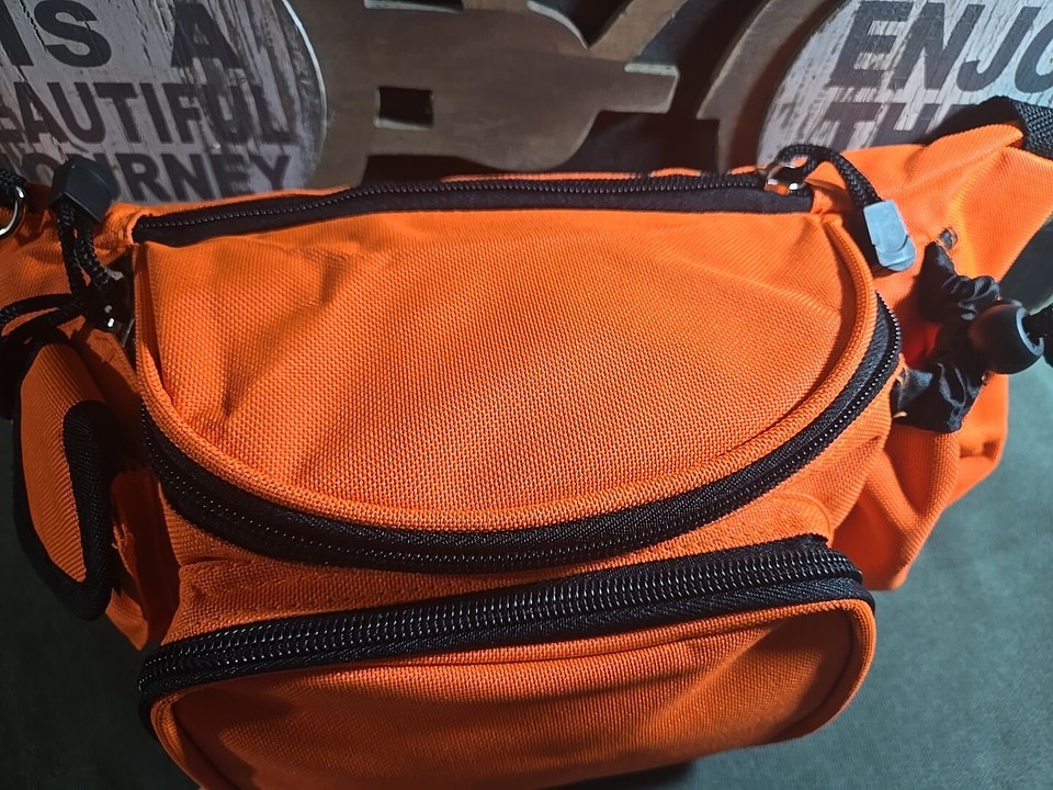 NEW BLAZING ORANGE FANNY PACK HUNTERS WAIST PACK GREAT FOR OUT DOOR ...