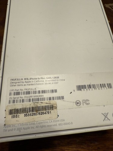 Apple iPhone 6s Plus - 128 GB - Gold (AT&T) for sale online | eBay