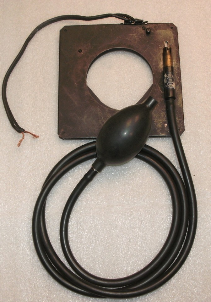 Rubber Air Bulb & Hose shutter release for Packard Shutter Etc. 3ft ...