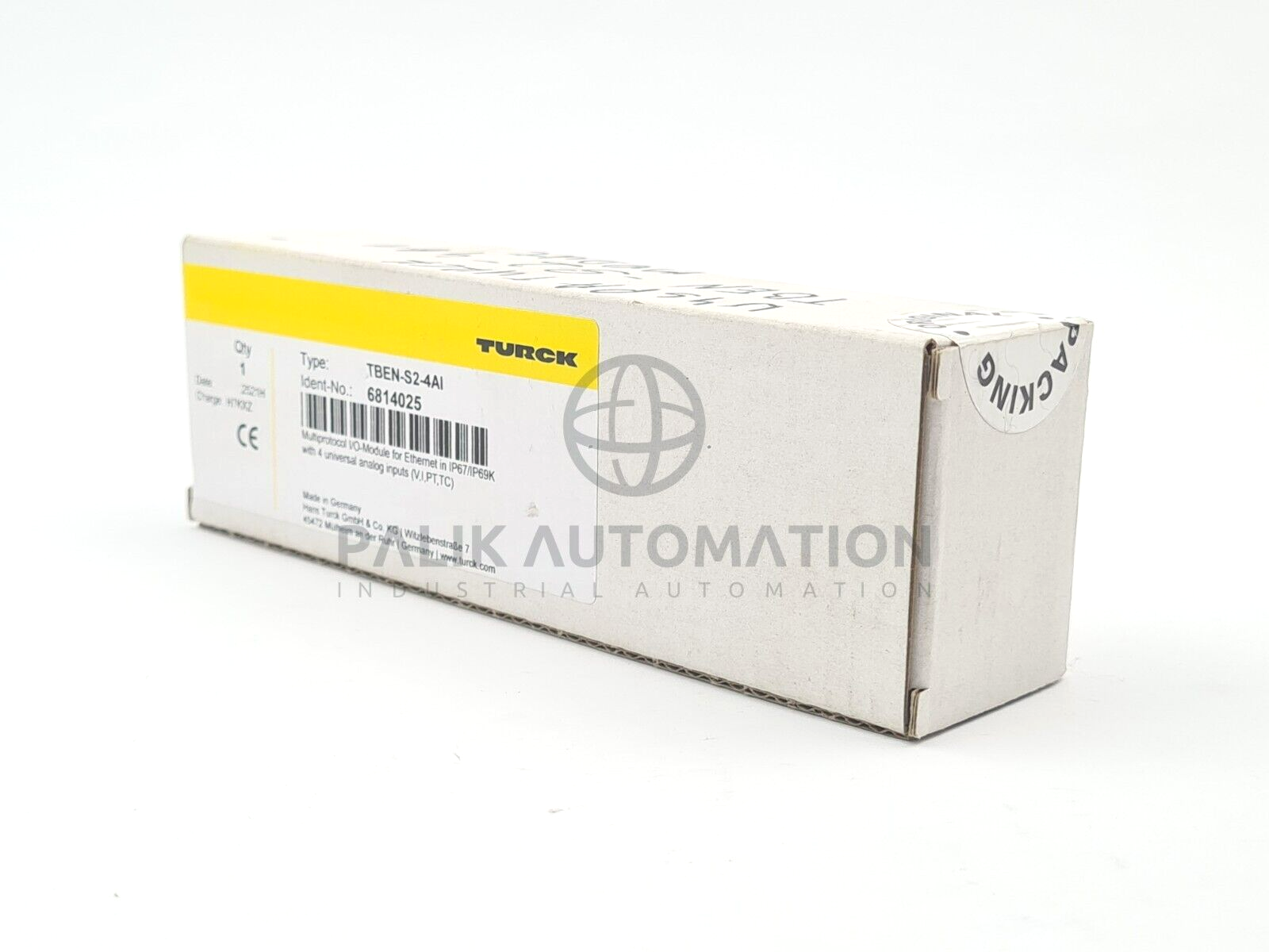 TURCK TBEN-S2-4AI 6814025 Compact PROFIsafe / PROFINET NEW | eBay