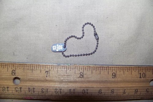 1/6th Scale Metal GI Joe Dog Tag w/Chain | eBay