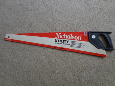 Nicholson Utility 26" Handsaw, No. 80131 | eBay