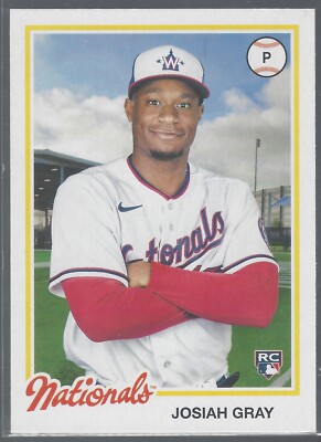 Josiah Gray 2022 Topps Archives RC Card# 132 | eBay