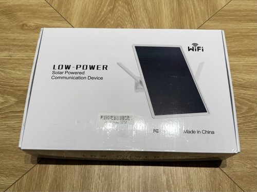 WiFi Extender Signal Booster Solar Battery Outdoor, Long Range up to ...