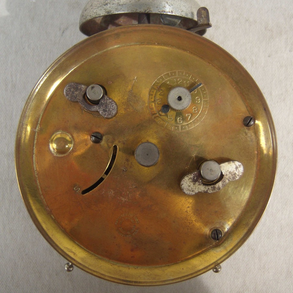 Vintage Westclox Western Clock Co. Lookout Wind-Up Alarm Clock Early ...