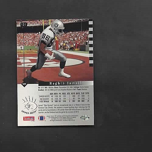 1993 SP Football #131 RAGHIB "Rocket" ISMAIL ***Rookie Card*** | eBay