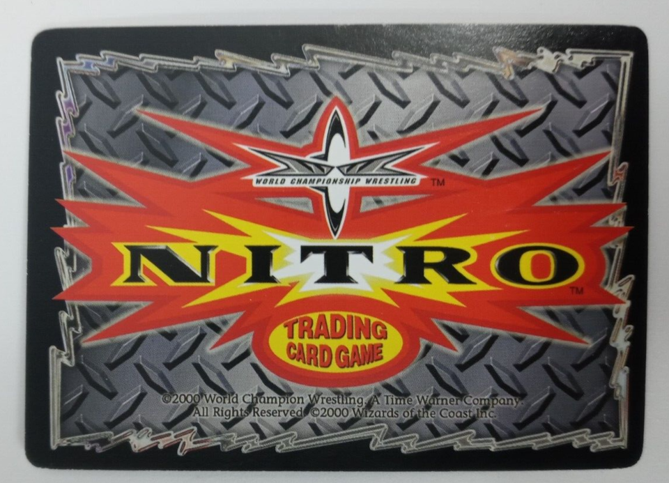 2000 WCW Nitro Trading Card Game Fast Punch Bam Bam Bigelow Vs The Wall ...