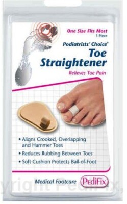 PediFix Budin Splint Single Toe Corrector Straightener 8155 One Size ...