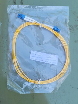BRAND NEW FS FSPDA11.02M SINGLE MODE FIBER OPTIC CABLE 2 METERS LC/LC ...