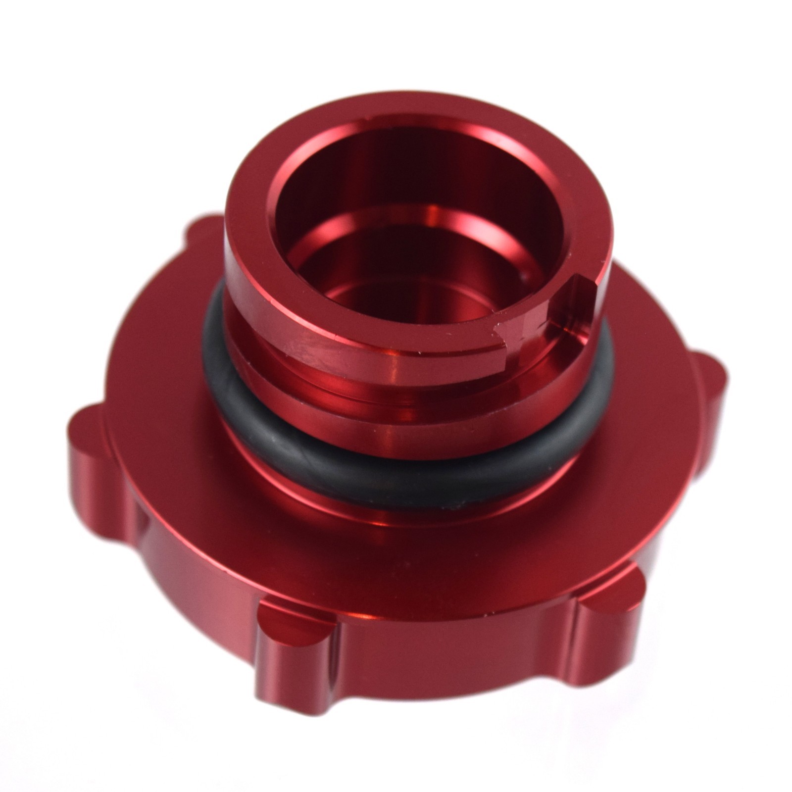 Red Oil Cap Filler Racing Billet Aluminum Fits LS1 LS2 LS3 LS6 Super ...