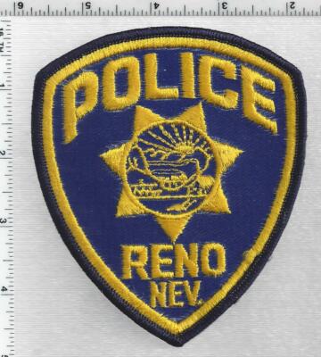 Reno Police (Nevada) 3rd Issue Shoulder Patch | eBay