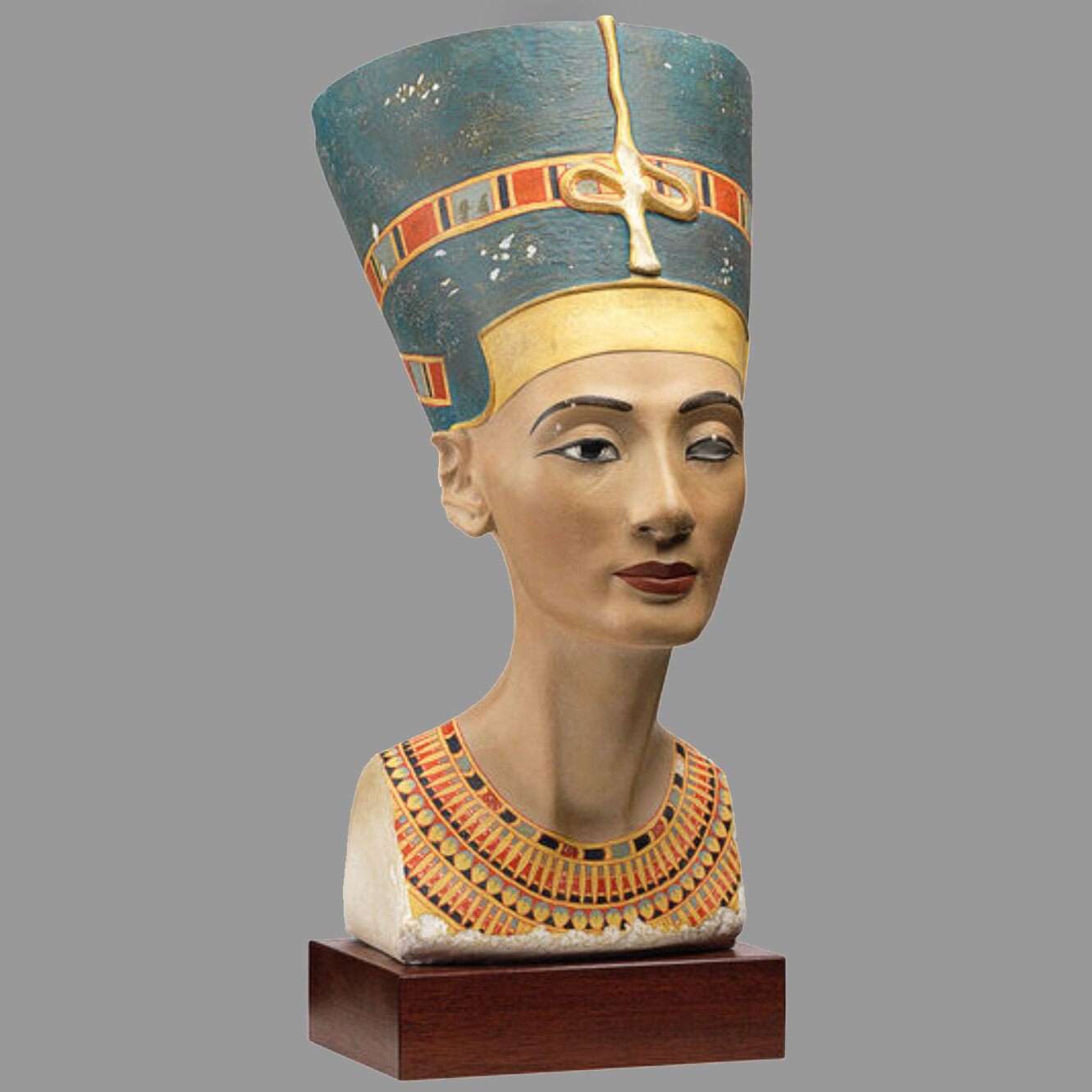 Nefertiti Egyptian Queen Bust Sculpture from BERLIN MUSEUM REPRODUCTION ...