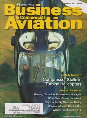 Business Commercial Aviation (Feb 2012) Helicopter Compressor Stalls ...