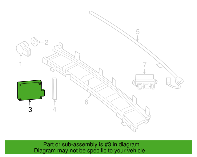 Mercedes Benz CLA45 AMG CLA250 14-17 Blind Spot Radar Sensor Rear ...