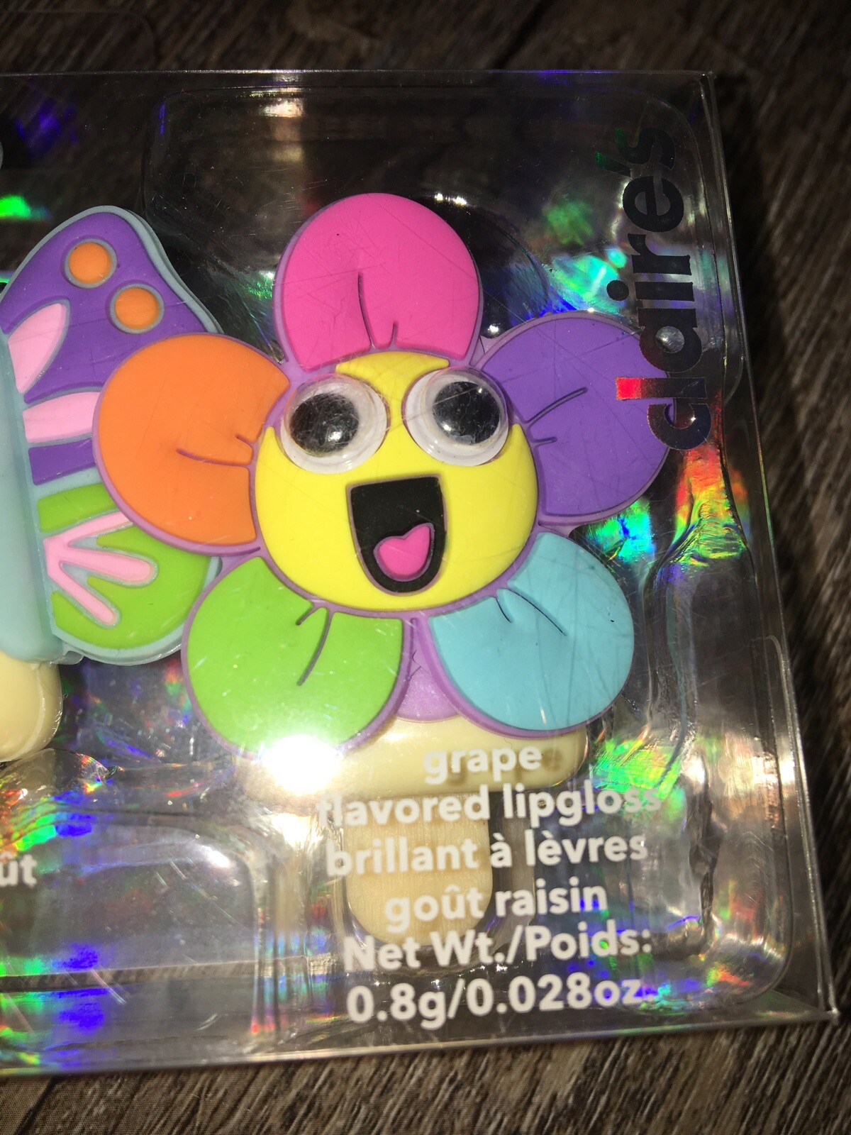 Claire’s Best Friend Bff Pucker Pop Butterfly Lip Gloss Keychain ...